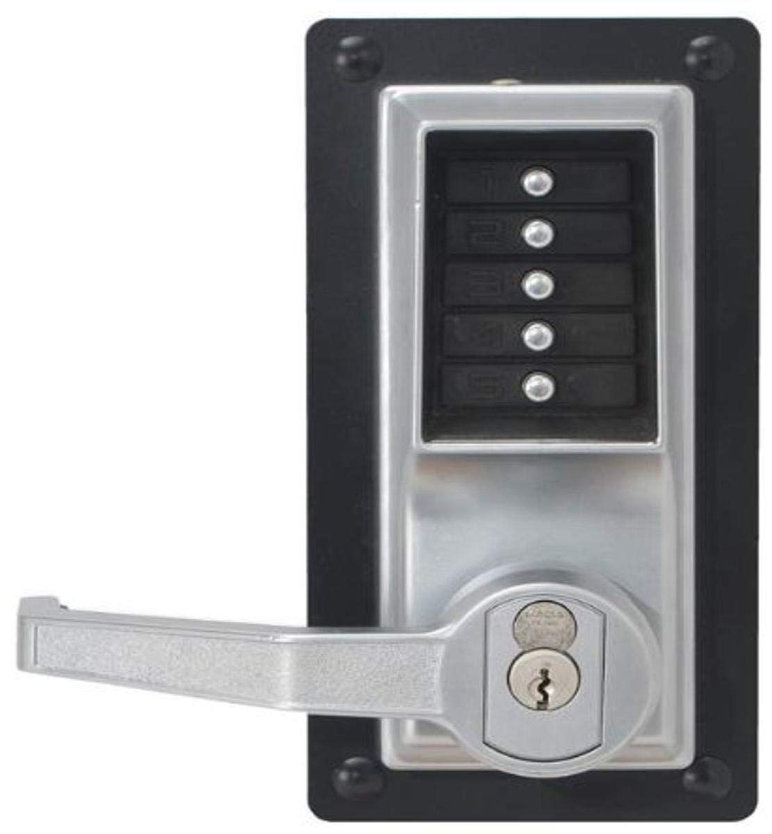 Kaba Simplex LP1000 Series Metal Mechanical Pushbutton Exit Trim Lock ...