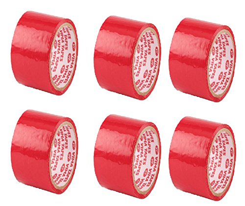 Wonder Cello Tape 2 inch/48 mm x 65 m (Red, Pack of 6) : Amazon.in ...