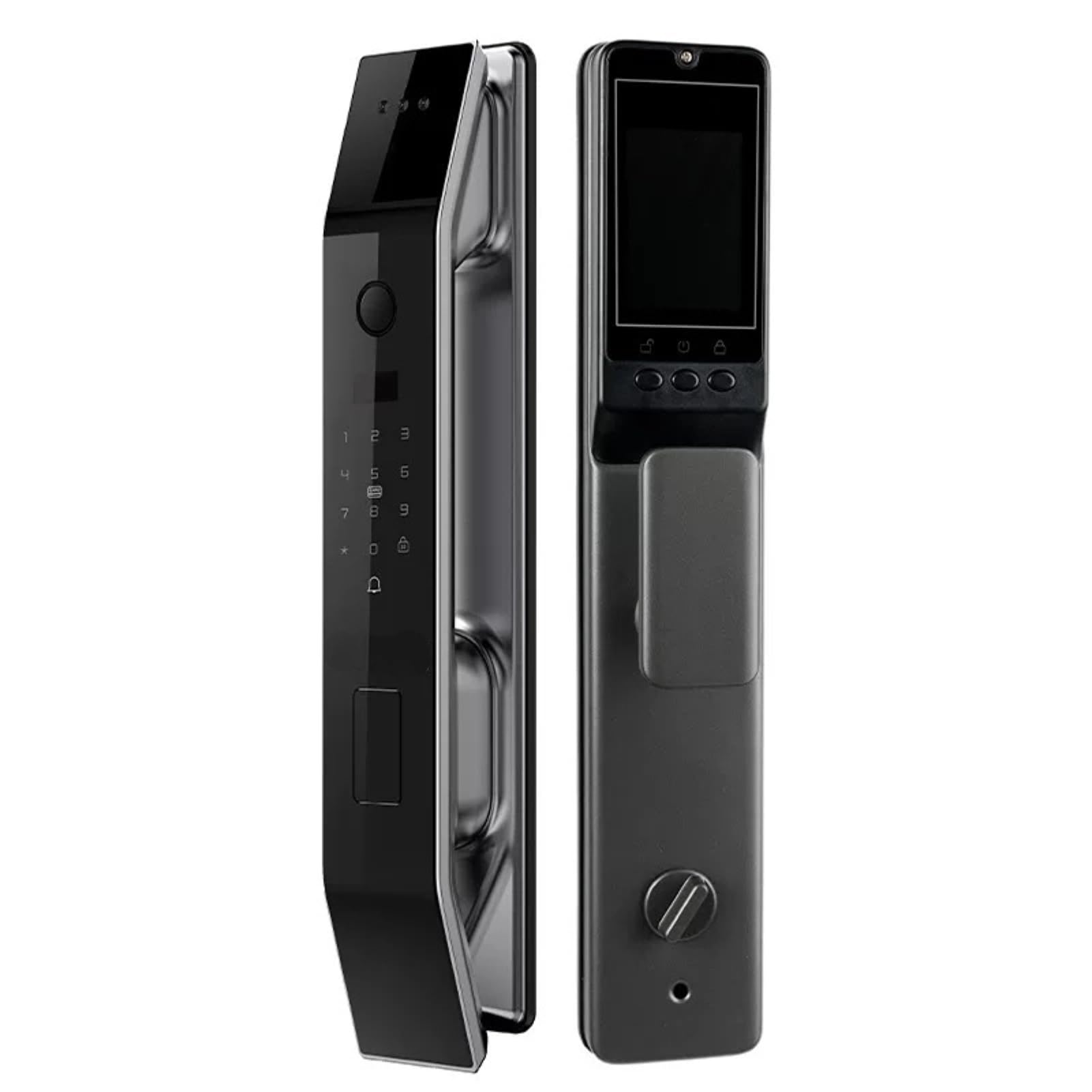 Smart Door Lock with Camera Electronic Mortise Deadbolt for Front Doors ...