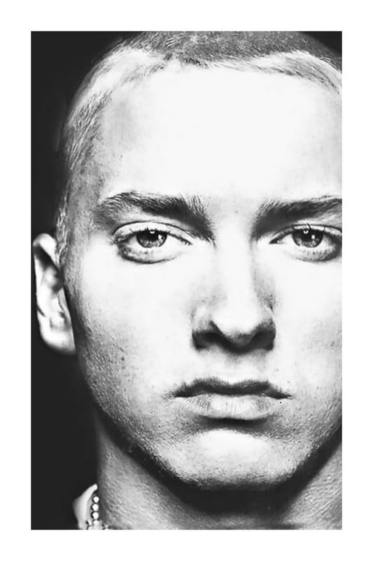 HK PRINTS Eminem Music Wall Poster for Room (12x18 Inch, 300 GSM Paper ...