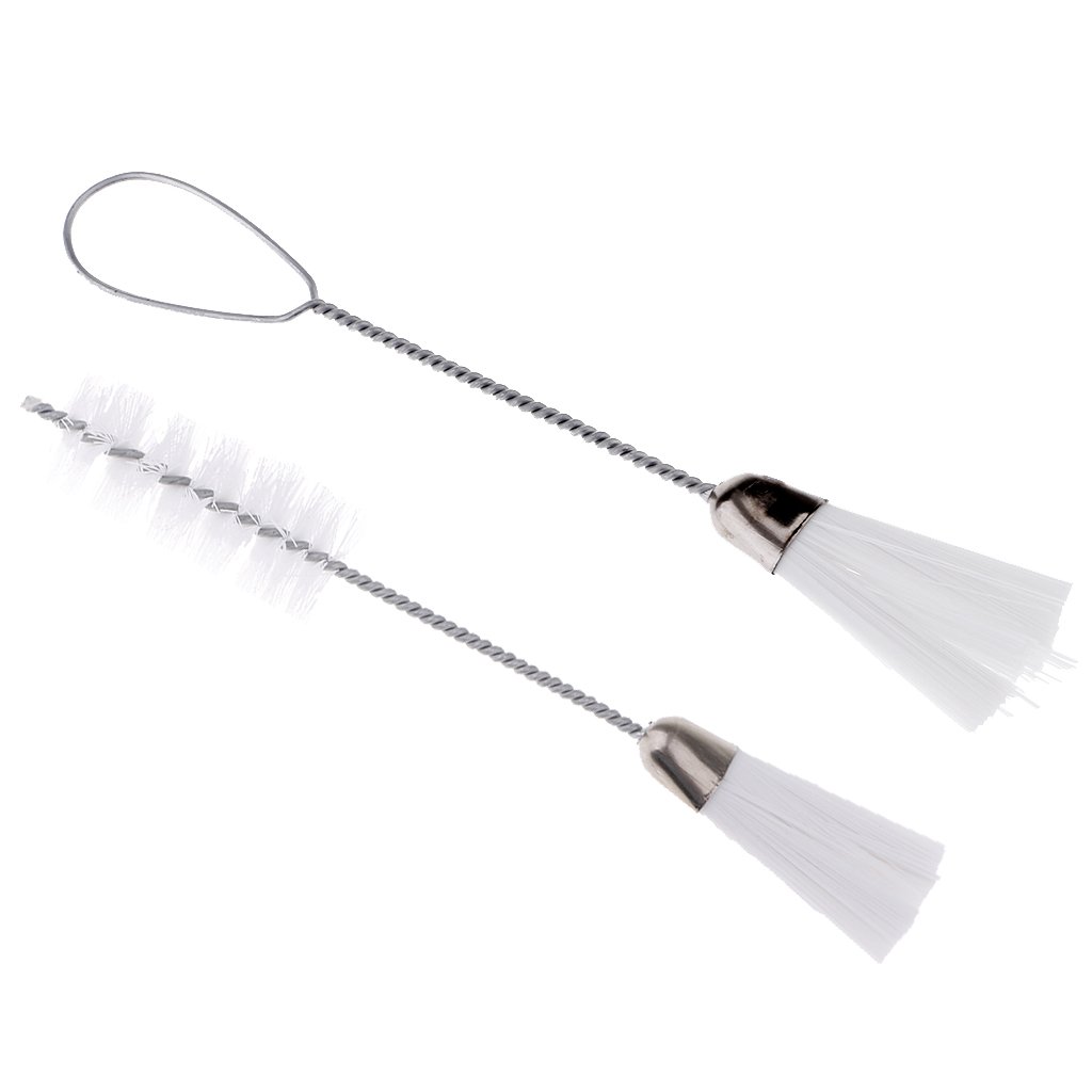 Phenovo 2 Pieces Spiral Handle Sewing Machine Cleaning Brushes Lint ...