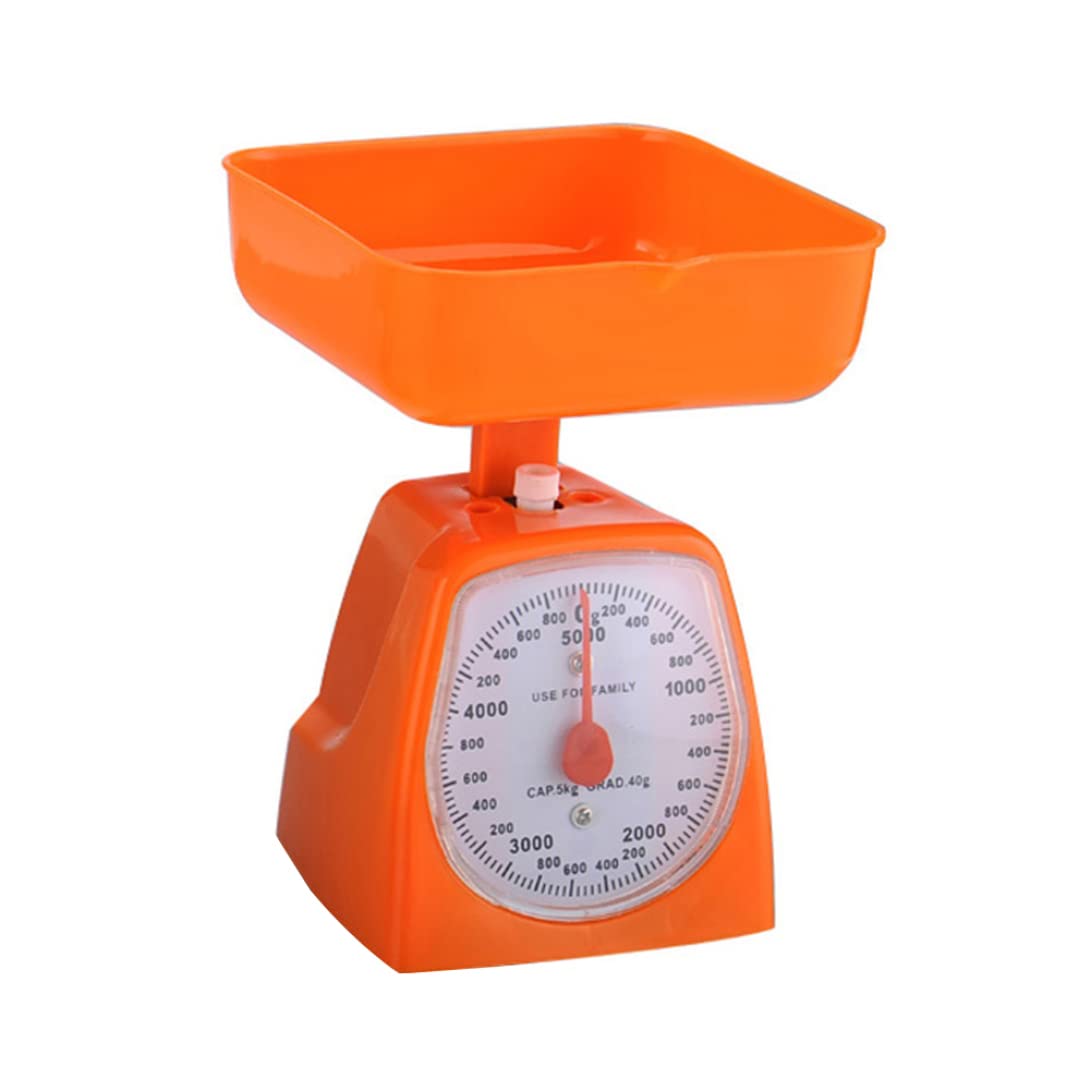 Amazon.com: Plastic Mechanical Spring Scales Kitchen Weight Measurement ...