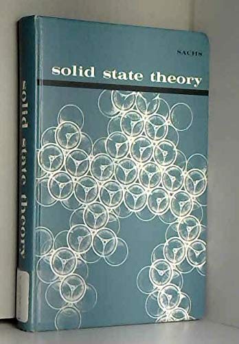 Solid state theory: Amazon.co.uk: Books