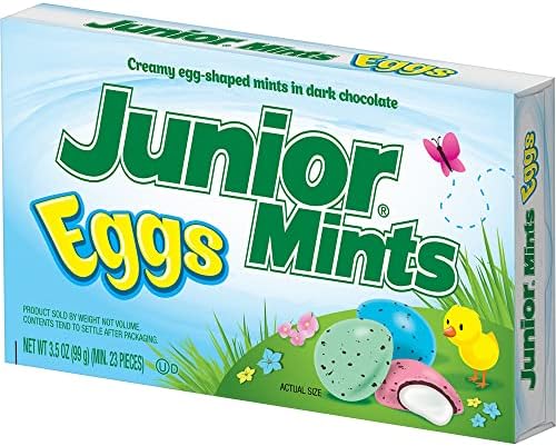 Amazon.com : JUNIOR MINTS EGGS Limited Edition Easter Spring Candy 3 ...