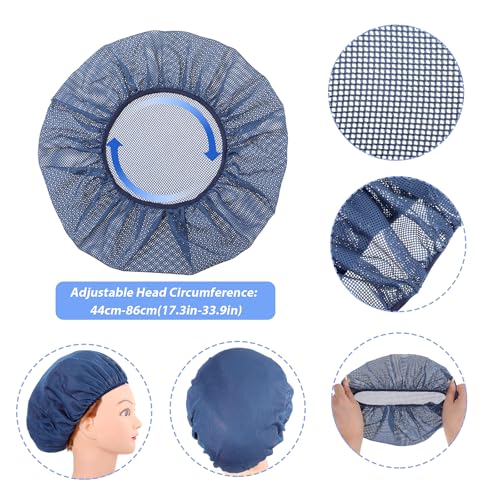 Abeillo 6Pcs Mesh Hair Nets for Sleeping, Reusable Hair Net for Sleep ...