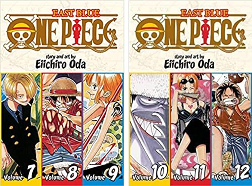 Snapklik.com : One Piece 3-in-1 Edition 10-book Manga Set 1-10: Vol 1 ...