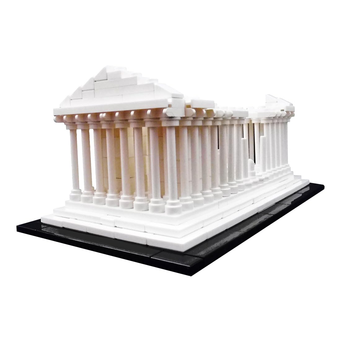 Amazon.com: BrickCraftWorks Assembly Toy MOC Parthenon Temple Set Model ...