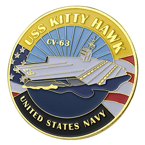 Amazon.com: U.S. Navy USS Kitty Hawk / CV-63 GP Challenge Coin 1127 ...