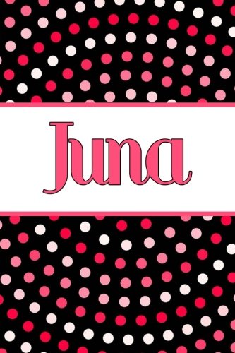 Juna Personalized Name Journal: Aptly Named Books: 9781544905174 ...