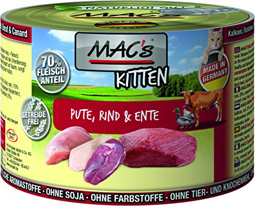 Das beste Katzenfutter von MAC's im Überblick – Ratgeber