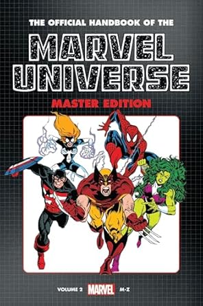 Official Handbook Of The Marvel Universe: Master Edition Omnibus Vol. 2 ...