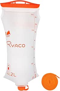 Amazon.com: Ryaco Water Bag 2L Compatible with Sawyer Squeeze Water Filter, Outdoor Water ...