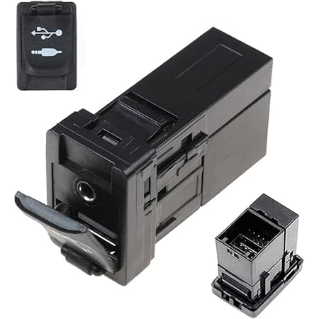 Amazon.com: MOTOKU AUX USB Port Adapter Jack for Toyota Rav4 Camry ...