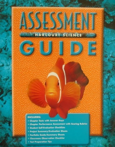 Harcourt Science Assessment Guide Grade 1: Staff of Publisher ...