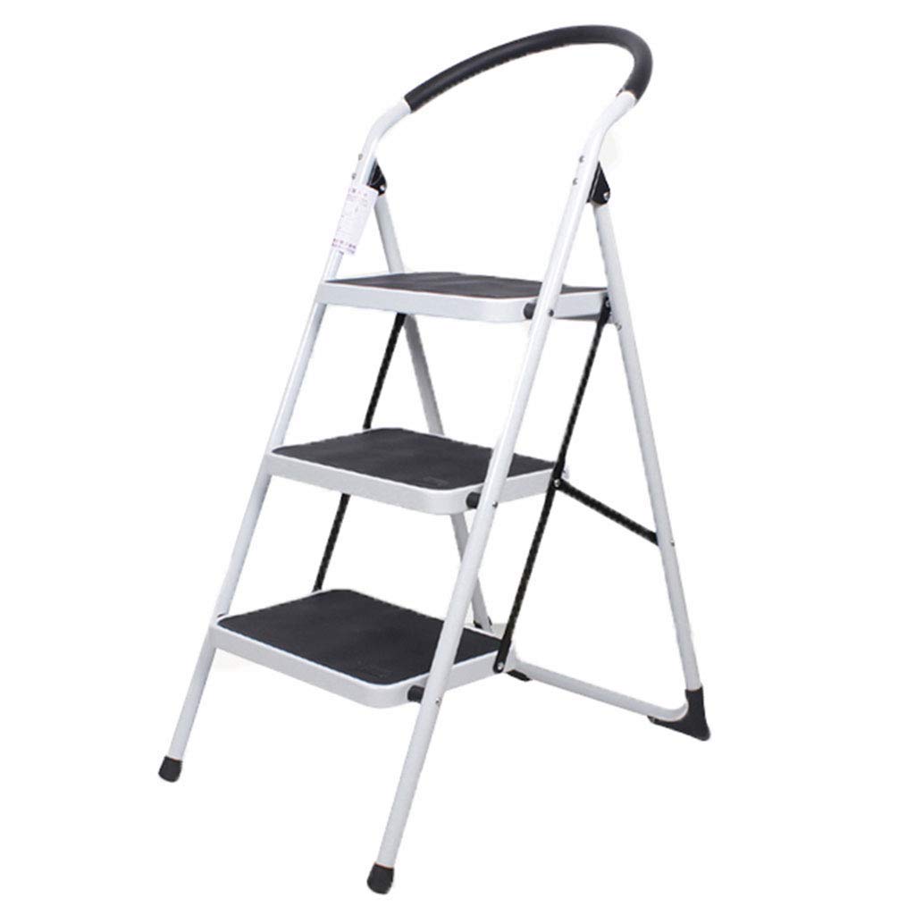 Buy HLWJXS Ladder,Stepladder,Home Folding Steps Aisle Ladder Outdoor ...