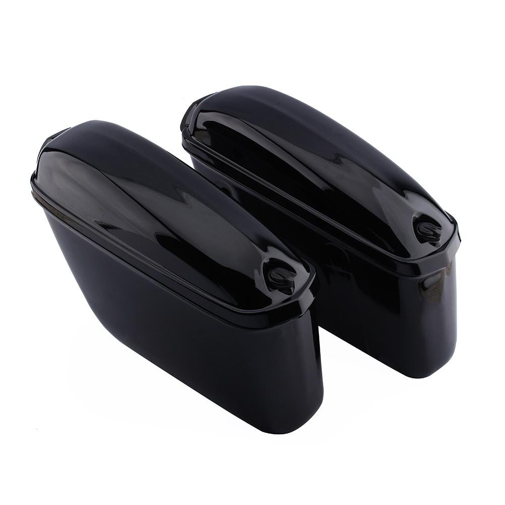 Buy Motorcycle Hard Saddlebags, Universal Motorcycle Side Pannier Boxes ...