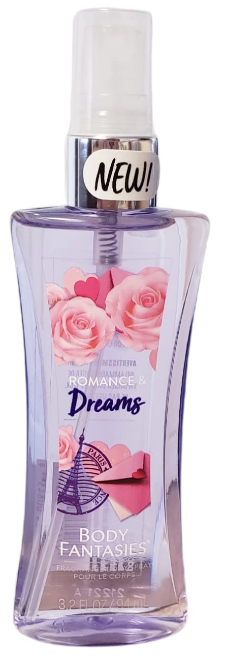 Amazon.com : 1 3.2fl oz/94ml. Romance & Dreams Fragrance Body Spray ...