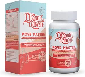 Organic Nation Super Strength Move Easy, 30Serv - 90 Coated Tablets: Buy Online at Best Price in ...