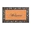Amazon.com : Notrax, Crescent, Rubber-Backed Natural Coir Doormat ...