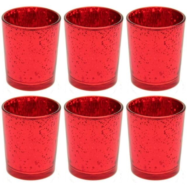 Red Glass Votive Candle Holders Red Glass Votive Candle Holders Sold