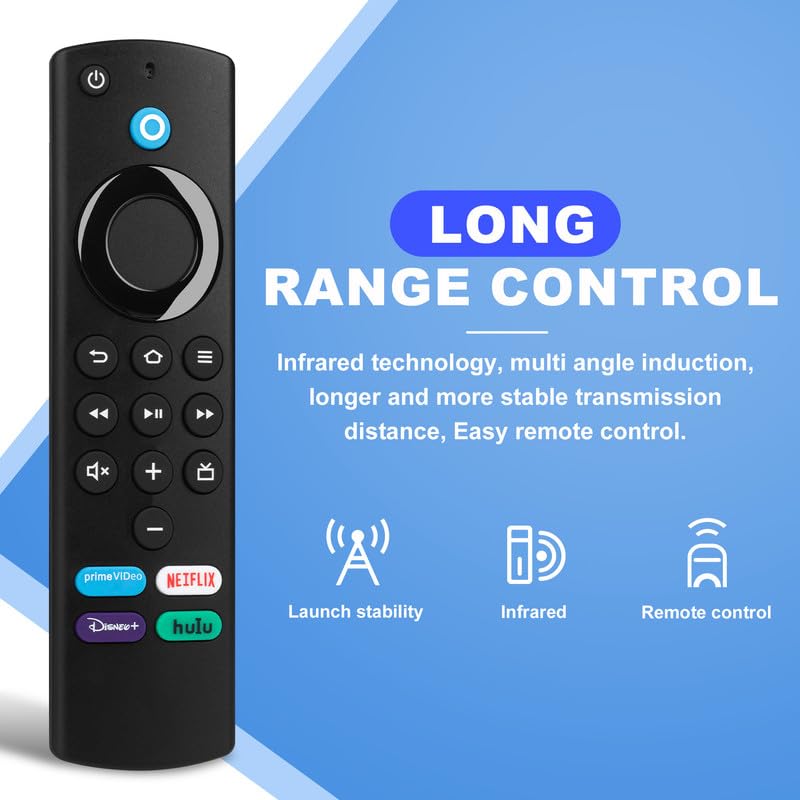 Snapklik.com : L5B83G Replacement Voice Remote Control Fit For Fire AMZ Smart TVs Stick 2nd/3rd Gen