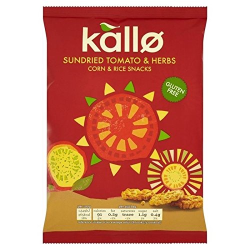 Amazon.com: Kallo Tomato & Herb Mini Rice Cakes 25g - Pack of 2 ...