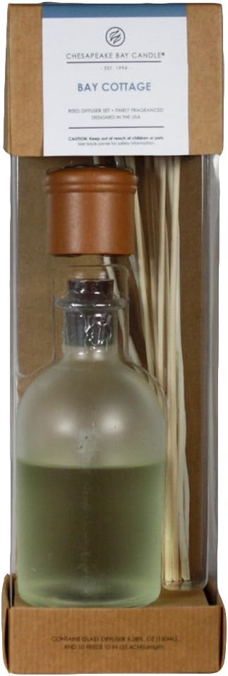 Amazon.com: Chesapeake Bay Candle Reed Diffuser, Bay Cottage (Linen ...