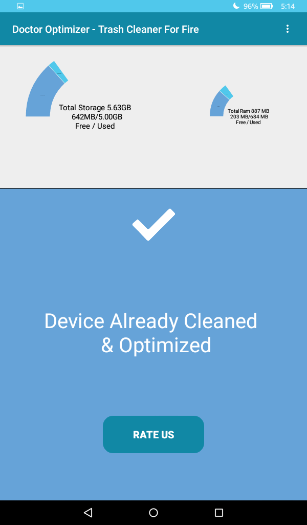 Doctor Optimizer - Trash Cleaner for Kindle Fire - App on Amazon Appstore