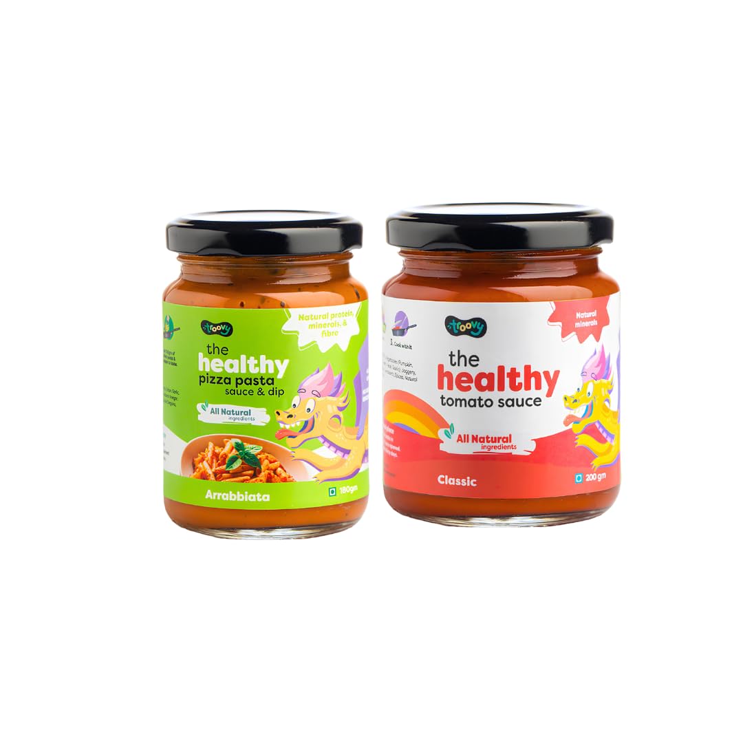 Troovy Healthy Sauce Dips Spread (Pizza Pasta. Tomato) | 100% Chemical ...