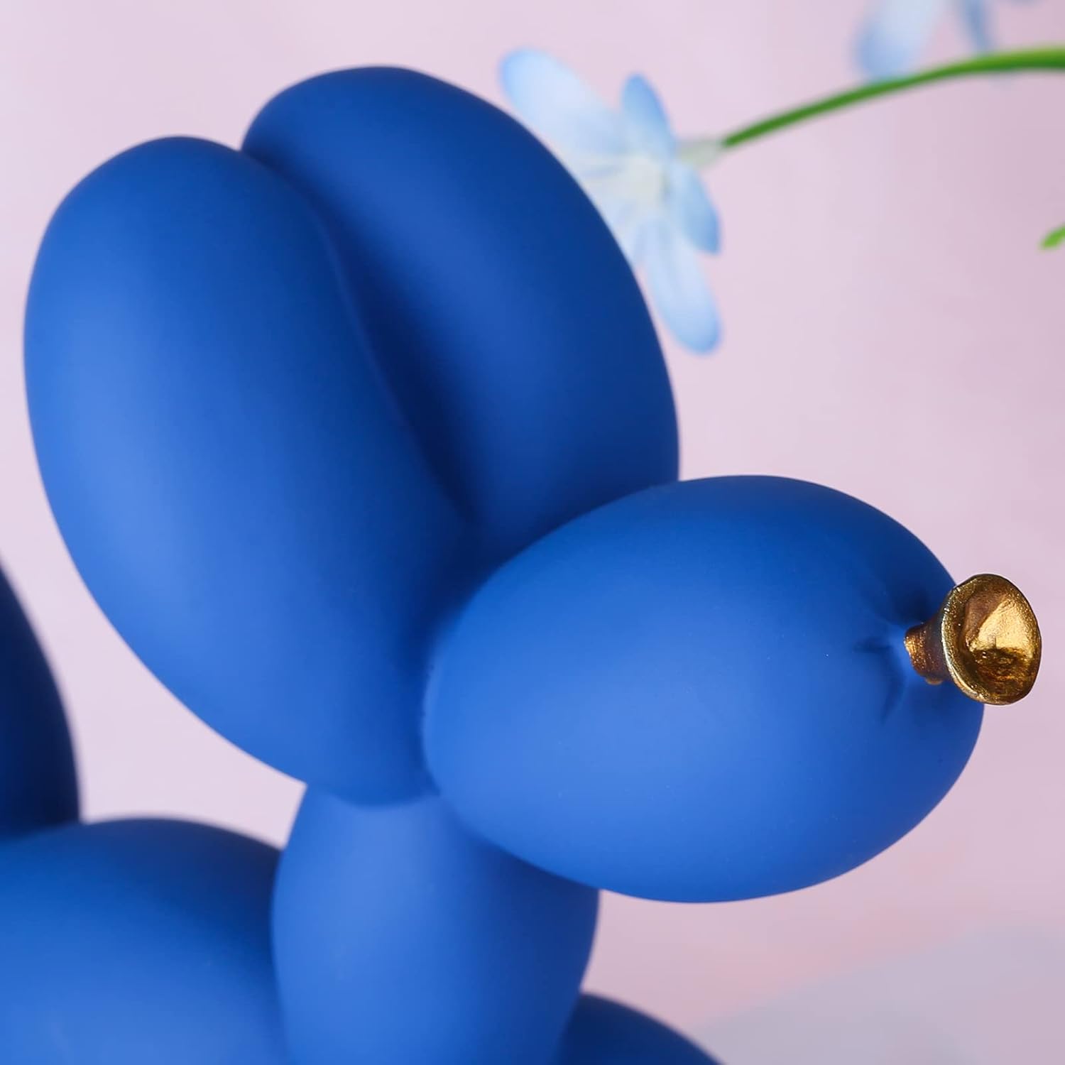 Buy Balloon Dog Sculpture,Resin Creative Cute Animal Crafts Figurine ...