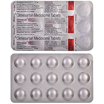Olmesar 10 - Strip of 15 Tablets : Amazon.in: Health & Personal Care