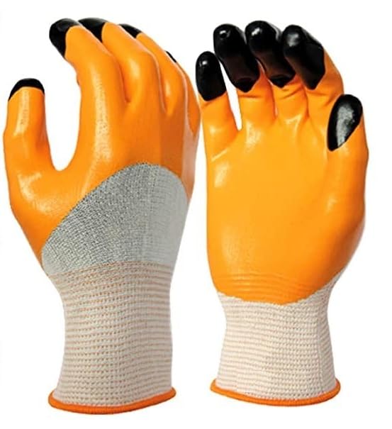 QUEERY Heavy Duty Reusable Hand Gloves for Garden Agriculture ...
