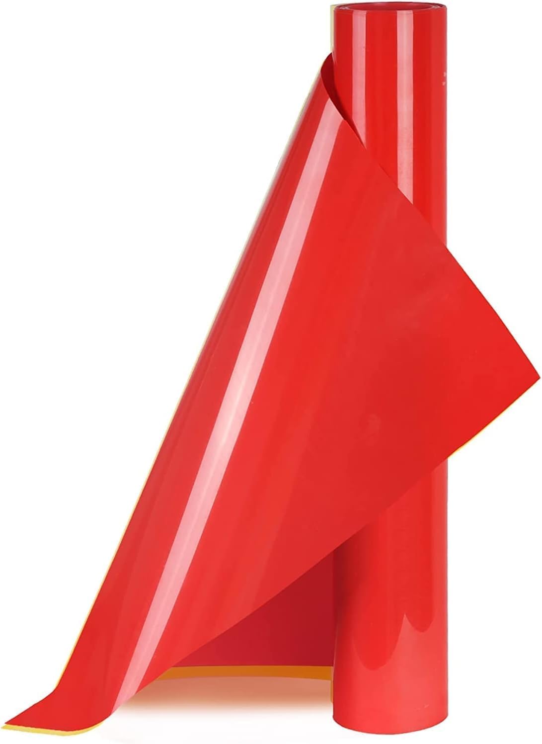 Amazon.com: PACTIV Red Heat Transfer Vinyl - Red Iron on Vinyl Rolls ...