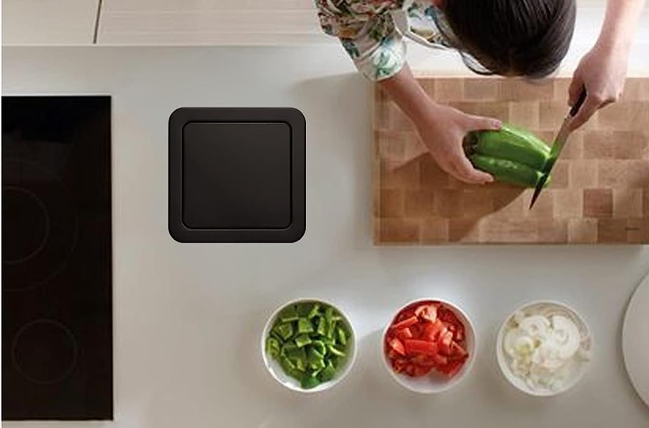 Recessed Countertop Flap Lid Trash Bin Balance Philippines | Ubuy