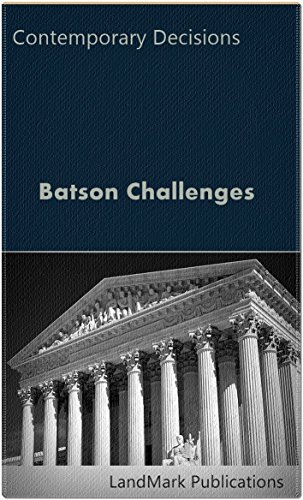 Batson Challenges (Litigator Series) - Kindle edition by Publications ...