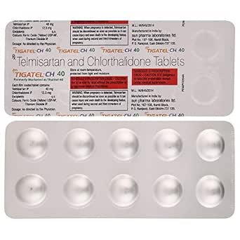 Tigatel CH 40 - Strip of 10 Tablets : Amazon.in: Health & Personal Care