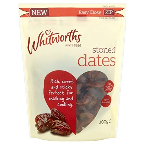 Amazon.com: Whitworths Stoned Dates 300g - Pack of 2