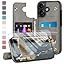Amazon.com: DJDUCK Compatible with iPhone 16 Case Wallet, Card Holder Case with [2 Screen ...