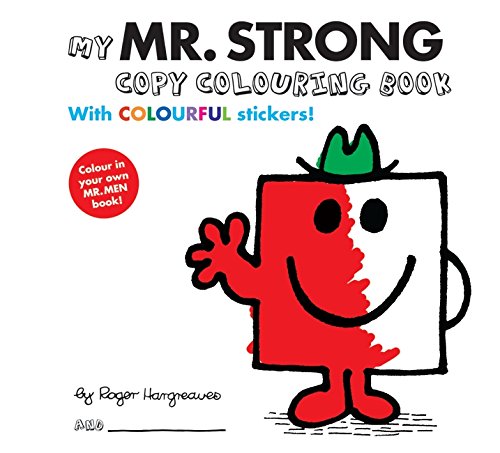 Mr Men: Colour Your Own Mr Strong : Amazon.co.uk: Books