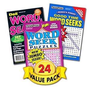 Patchwords Word Seek / Word Search Puzzles with a Twist – 4 Pack ...