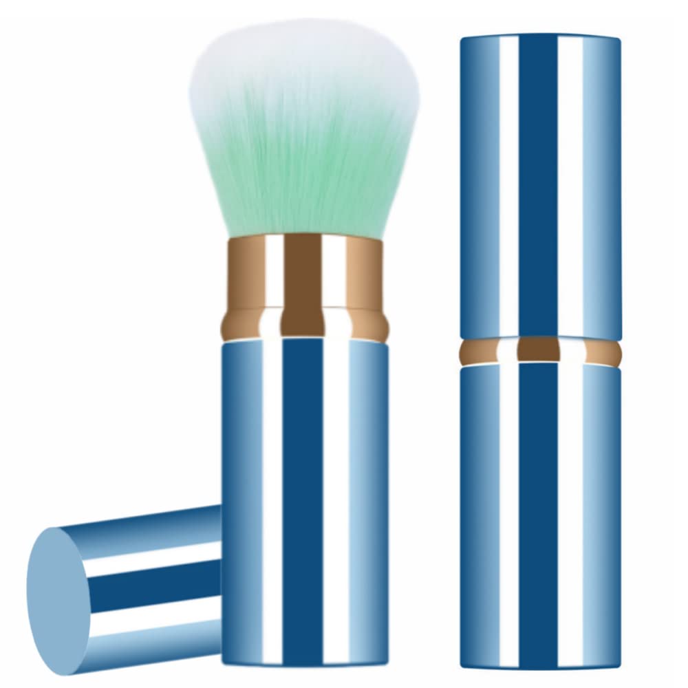 Retractable Makeup Brush Telescopic Face Brush Retractable Face Kabuki ...