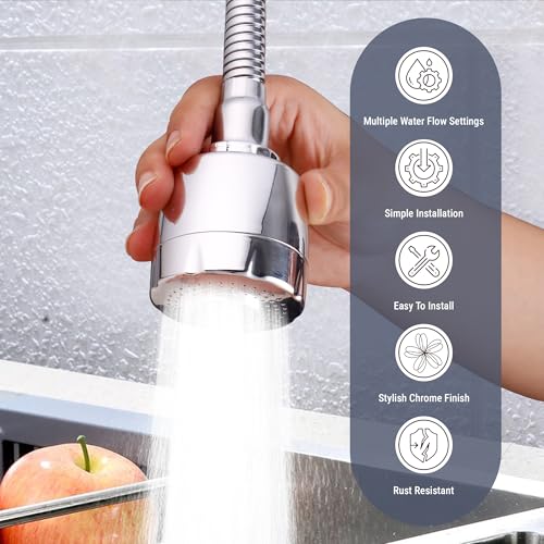 Robustt Tap Extension for Kitchen Sink - Pack of 5 | 2 Flow Modes ...
