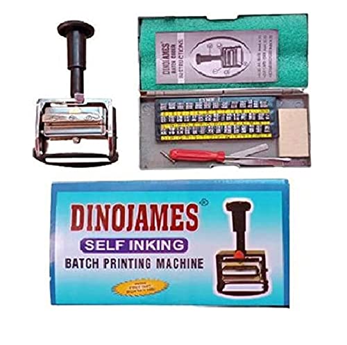Dinojames Self Inking Batch Printing Machine/Mini Printer Letter Size ...