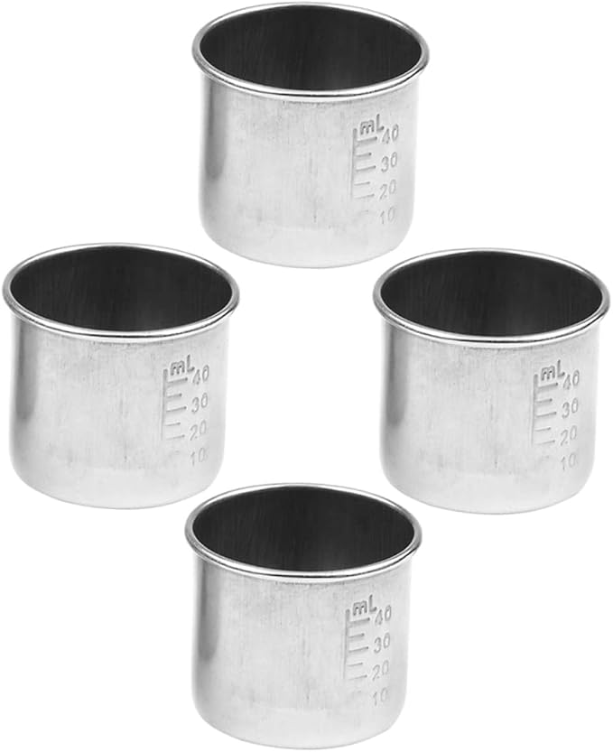 Amazon.com: DECHOUS 4pcs Graduated Medicine Cup Ml Set Nesting ...