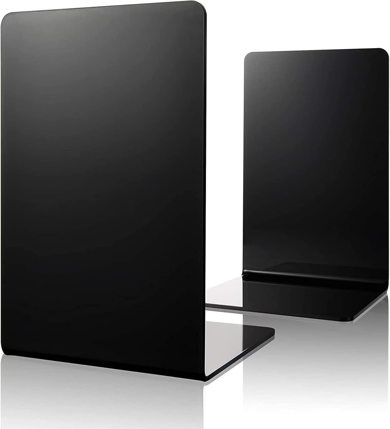 Parikshit Sublimation Black Acrylic Bookends for Home Decor Study Table ...