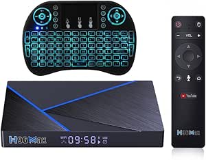 Amazon | Gurobaru Konekuto H96 MAX V56 TVボックス RK3566 クアッドコア 64 ビット ...