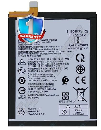 THE BATTERY STORE® Original LC-620 Battery for Nokia 6.2/7.2 TA-1198 TA ...