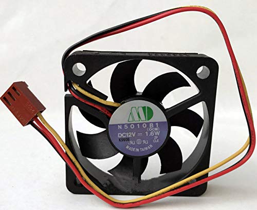 Amazon.com: for Jianquan 5010 N5010B1 Fan DC12V 1.6W 505010mm 50MM CPU ...