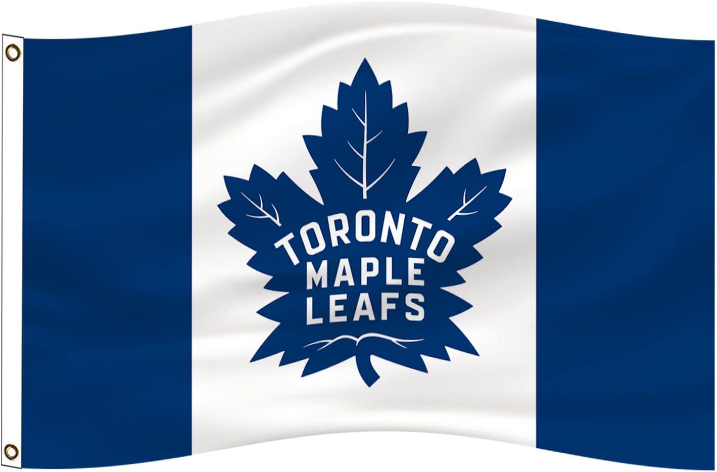 Canada Toronto Flag 3x5 Ft Large Smooth Glossy Fabric Blue Outdoor ...