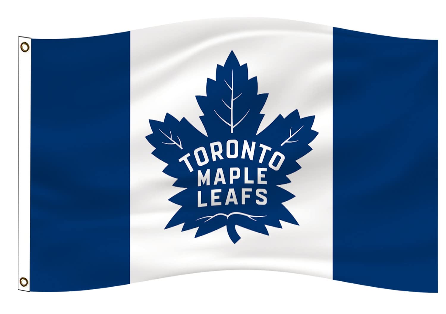 Canada Toronto Flag 3x5 Ft Large Smooth Glossy Fabric Blue Outdoor ...